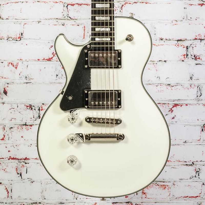 Electra Omega - Left-Handed Electric Guitar - Gloss White - | Reverb