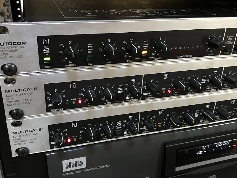 Behringer (1) MDX 1000 Autocom Compressor, (2) XR1400 | Reverb