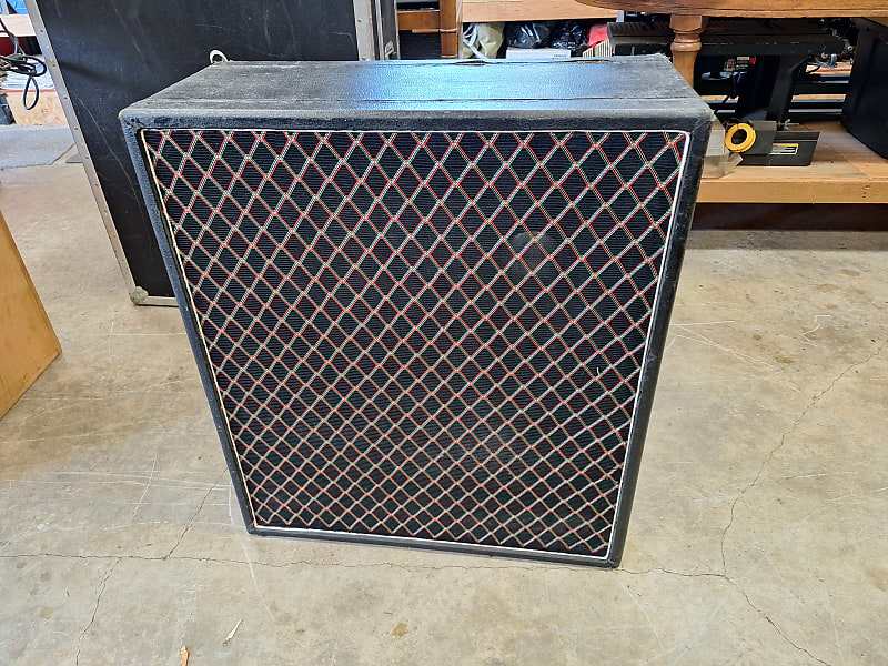 Vox 4x12 Guitar Cab 1960s - Black | Reverb
