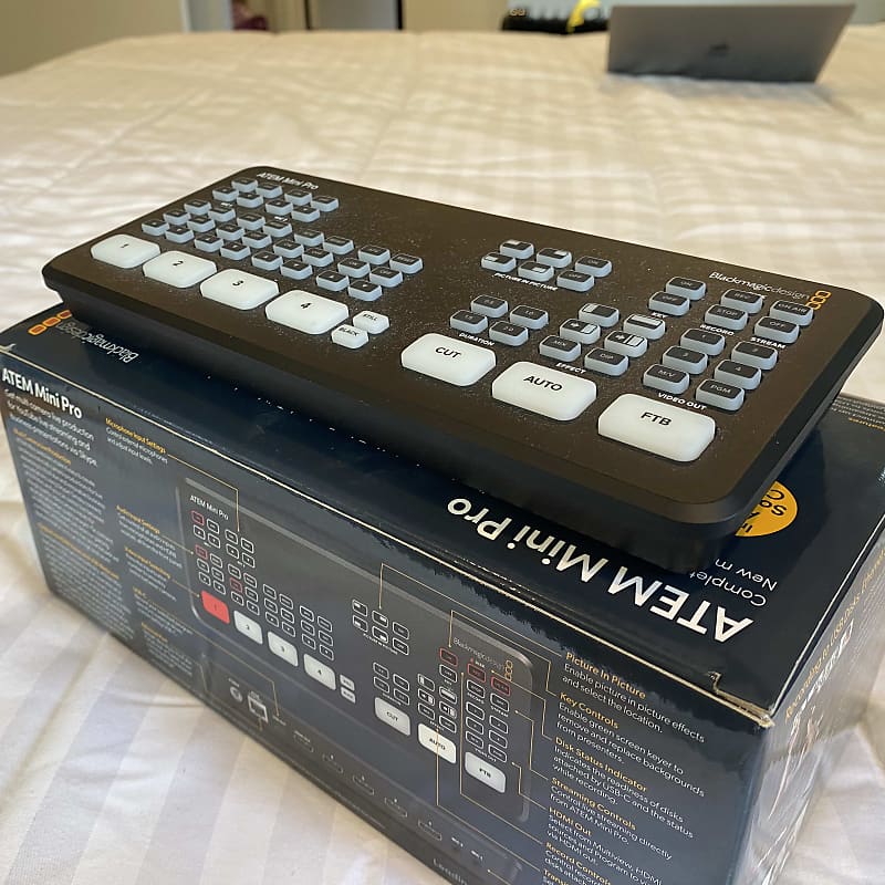 Blackmagic Design ATEM Mini Pro 2021 - MINT with USB-C cable | Reverb