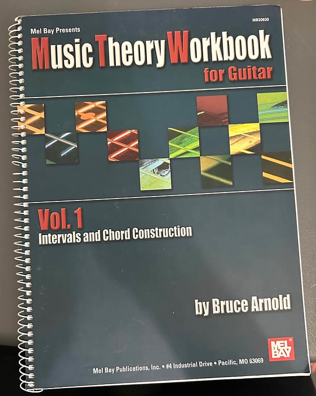 Music Theory Workbook for Guitar Vol. 1 Intervals Chord | Reverb