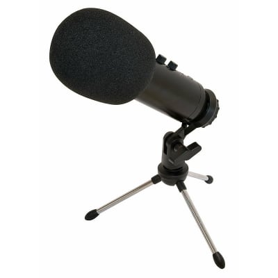 Citronic USB Podcast Mic WithTripod Stand,Pop Filter,USB | Reverb UK