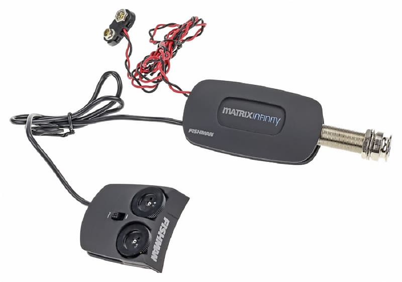 Fishman Matrix Infinity VT Acoustic Pickup - Narrow Saddle, | Reverb