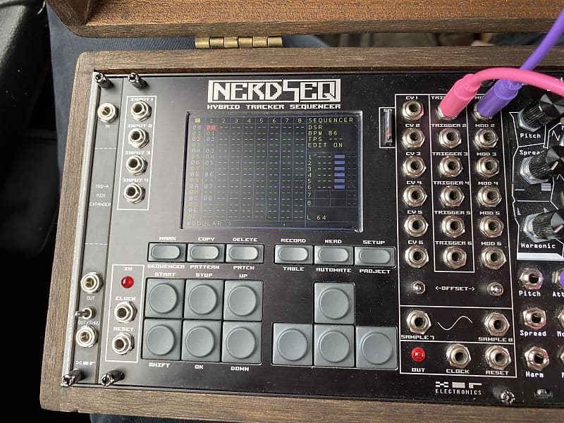 XOR Electronics NerdSEQ - Black + MIDI Expander | Reverb