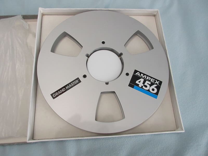 Ampex 456 Grand Master 1/2" Metal Take Up Reel | Reverb