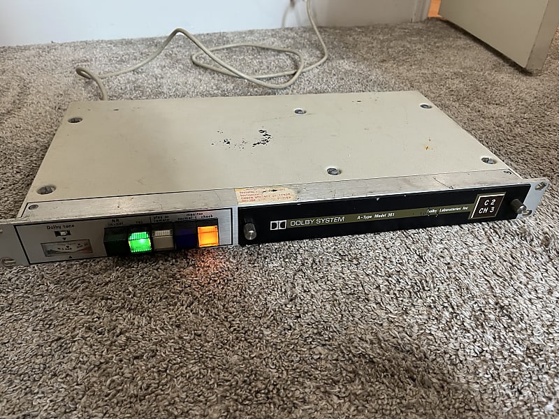 Dolby 361 Noise Reduction System with CAT 22 Card 1970s | Reverb