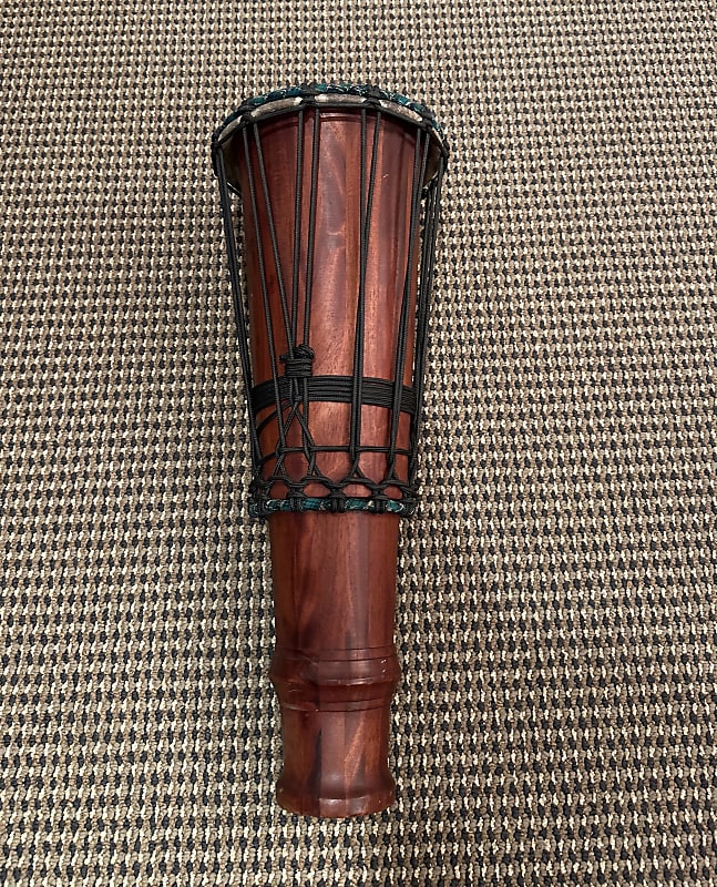 Hand-Made Ashiko African Drum 22" Tall 2004 - Natural | Reverb