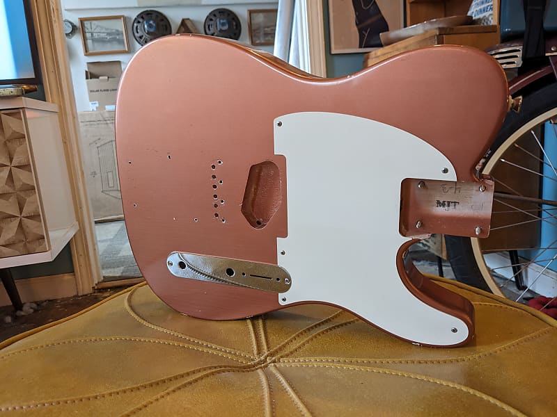 MJT Telecaster Aged Copper Body | Reverb