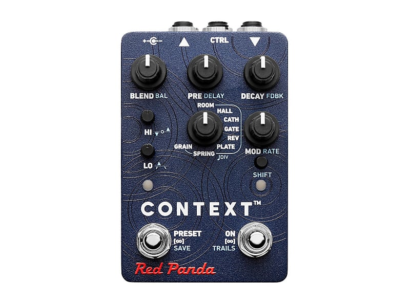 Red Panda Context 2 Multi-Algorithm Reverb Pedal | Reverb Canada