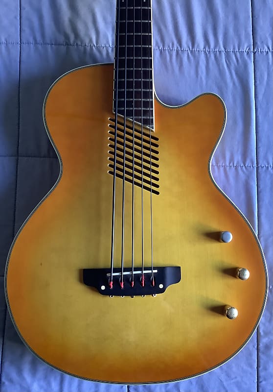 Washburn 2004 Flagship AB45 Acoustic/Electric Bass | Reverb
