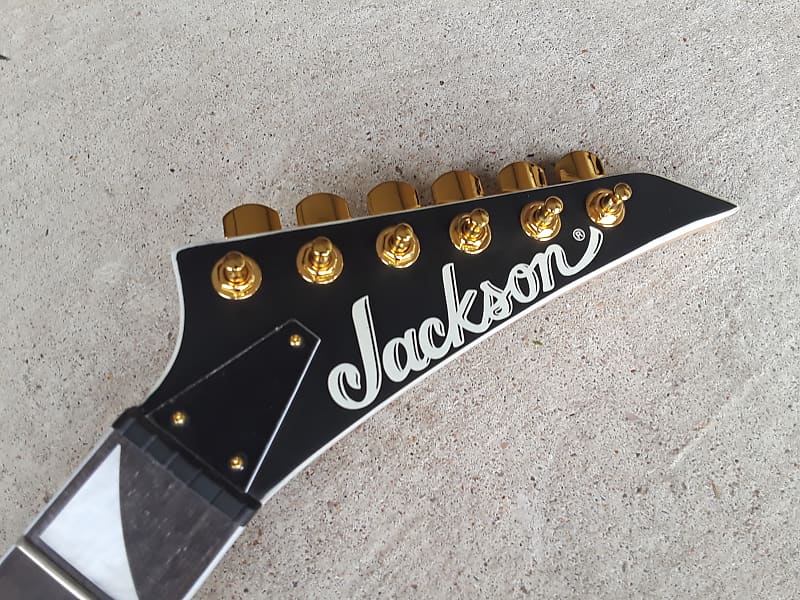 Jackson JS Series Dinky / Rhodes Guitar Neck + Gold Tuners | Reverb