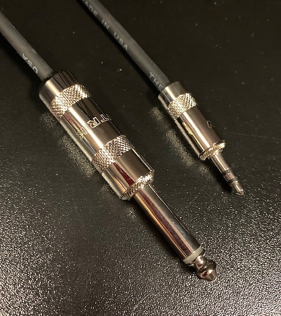 Sims RapcoHorizon 5' Patch Cable, 1/8TRS - 1/4TS | Reverb