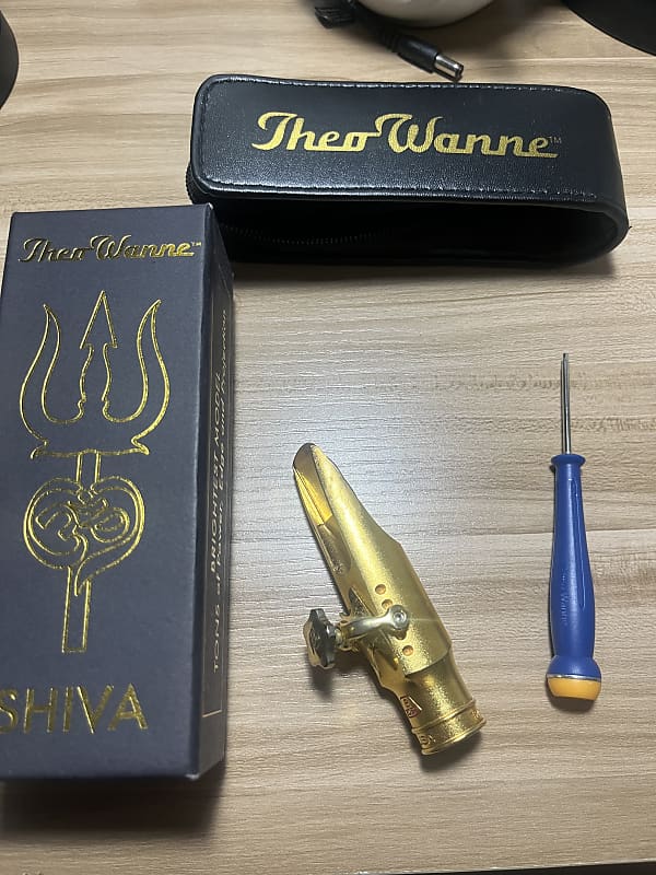 Theo Wanne Shiva 3 #8 - Gold Tenor Sax | Reverb