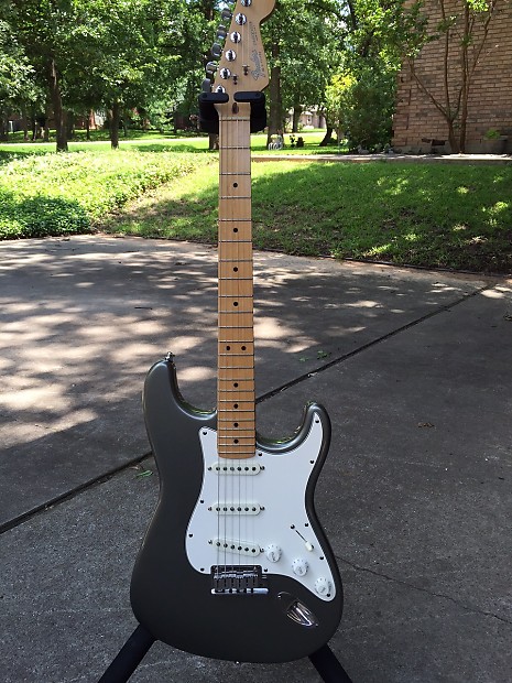 Fender American Standard Stratocaster 1989 Inca Silver | Reverb