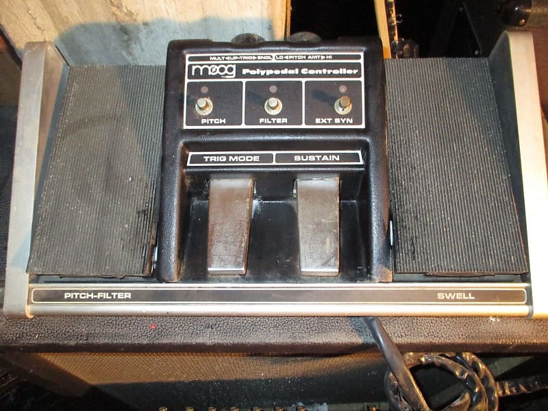 Moog Polymoog Controller Pedal | Reverb