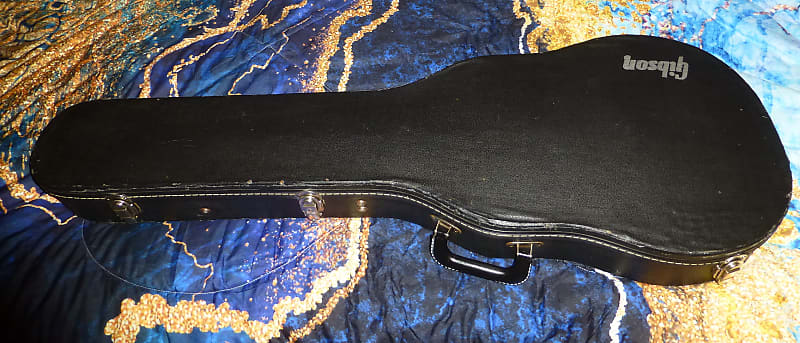 Vintage Gibson Les Paul Case 1970's Red Interior Very Good | Reverb