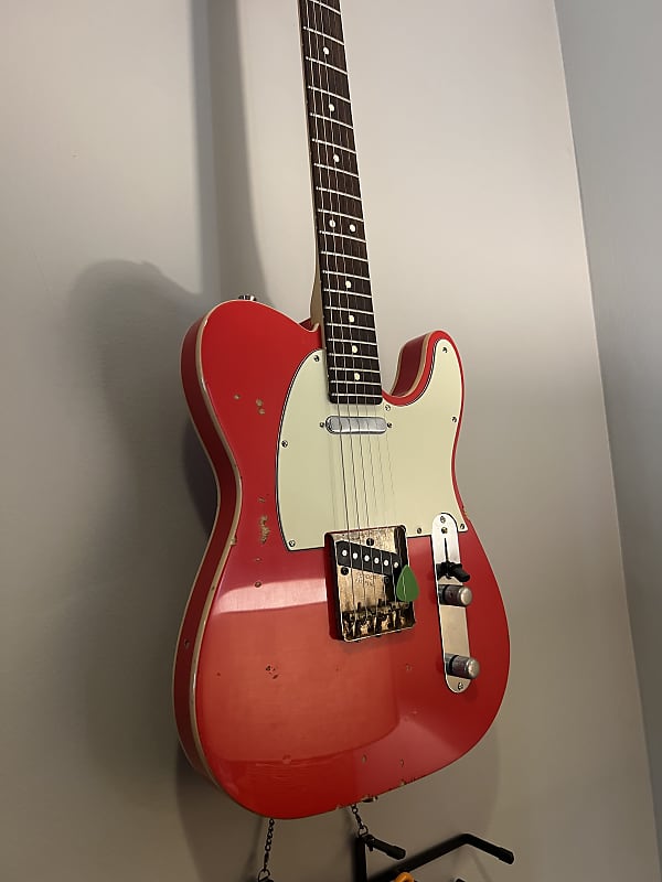 Fender Partscaster Telecaster Candy Apple Red | Reverb