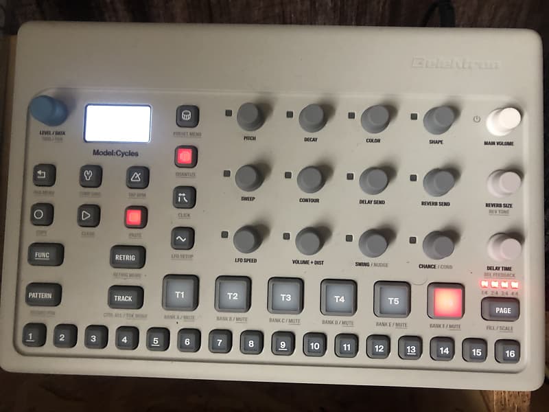 Elektron Model:Cycles Groovebox 2020 - Gray | Reverb