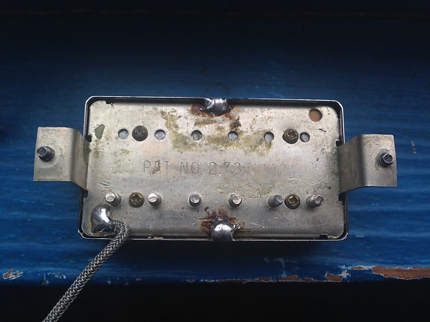 Gibson Tim Shaw PAF 1970's 80's Chrome | Reverb