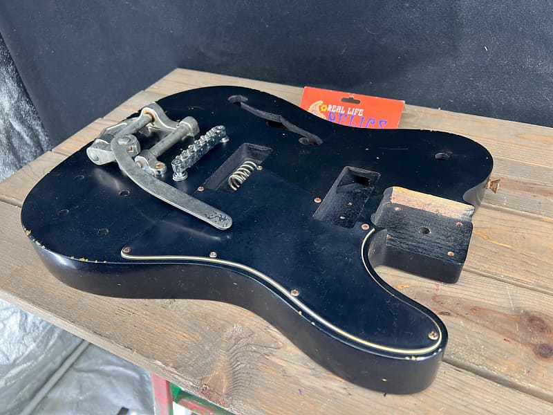 Real Life Relics Semi Loaded Tele® T Style Body F Hole | Reverb UK