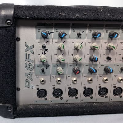 Crate PA6FX 220W Powered Mixer - Works Great!!! | Reverb
