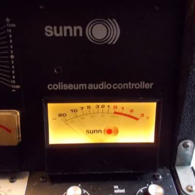SUNN Coliseum Audio Console "The WHO Mixer" 1972 w/Graphic | Reverb