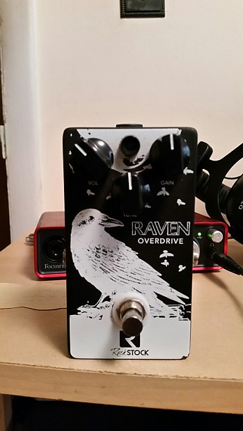 Rock Stock Raven OD Medium Gain Overdrive | Reverb