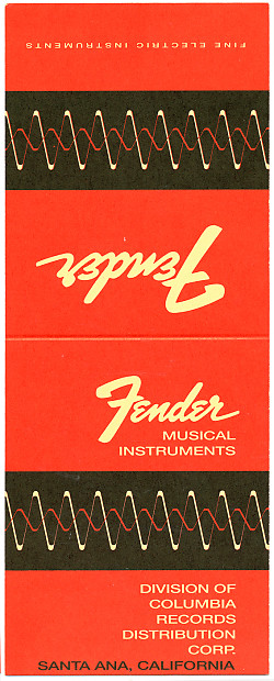 CBS era Amplifier hang tag | Reverb UK