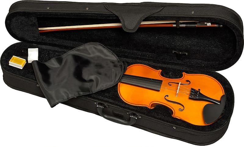 Herald AS114 Violin Solid Wood Violin 1/4 Size | Reverb