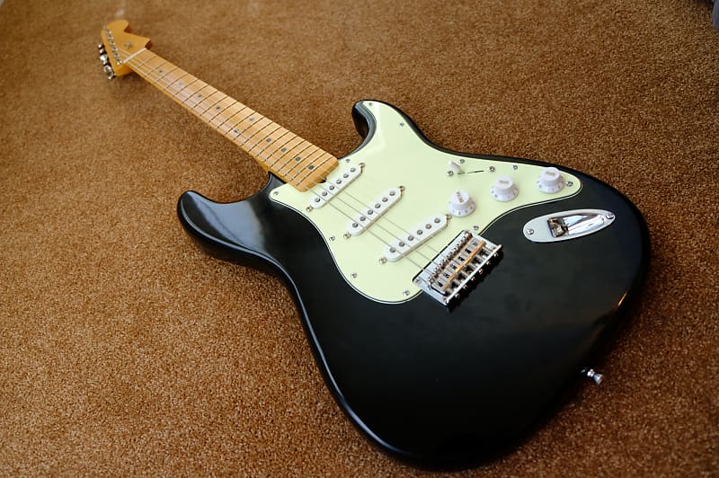 Musikraft USA Stratocaster Hardtail 2018 Black Blackie 6 Way | Reverb