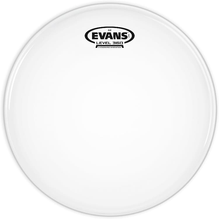 Evans 13" Genera G2 Coated White | Reverb