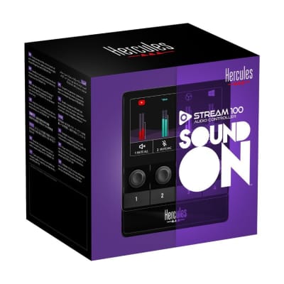 Hercules Stream 100 Audio Controller for Streamers with | Reverb