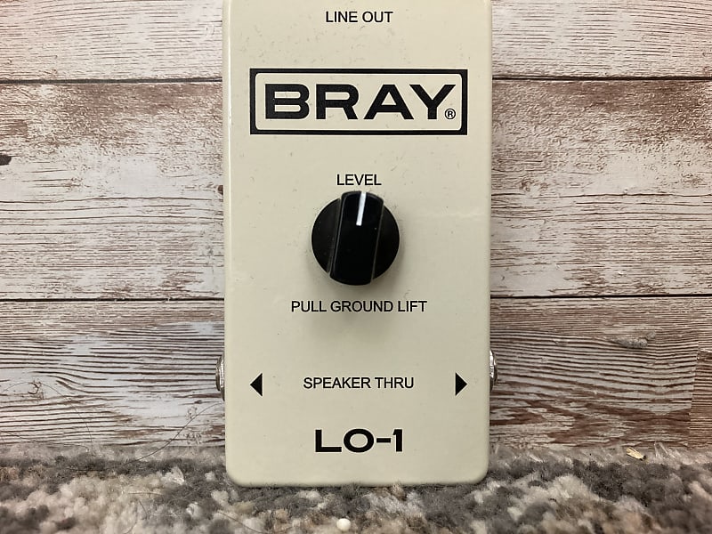 Used BRAY LO-1 LINE OUT TAP BOX | Reverb