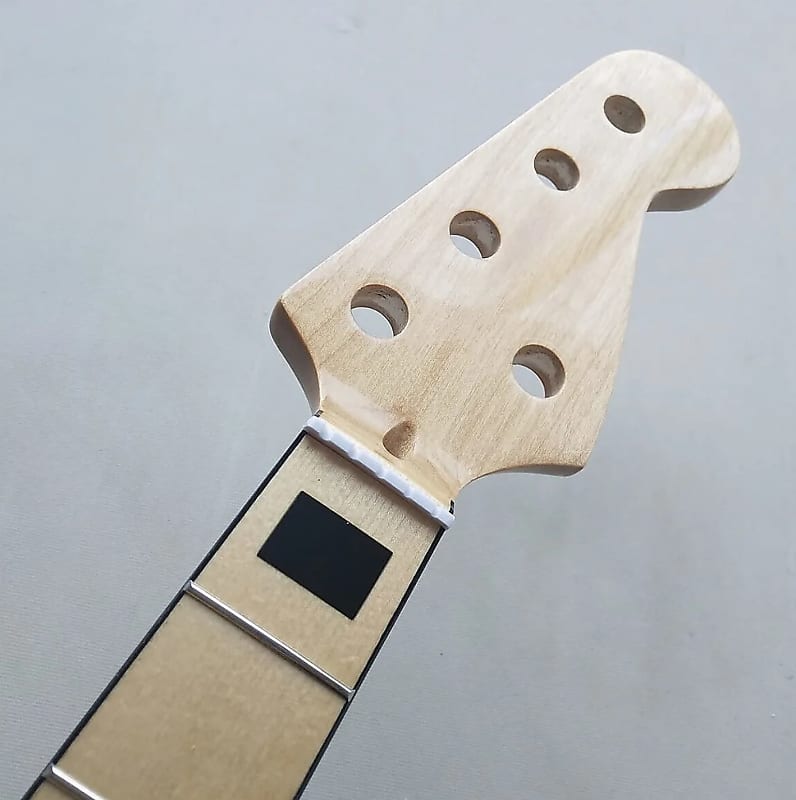 Maple Wood 5 String Electric Bass Guitar Neck | Reverb
