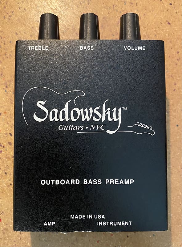Sadowsky Outboard Preamp | Reverb