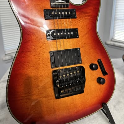 1987 Guild Burnside Blade Cherry Sunburst | Reverb
