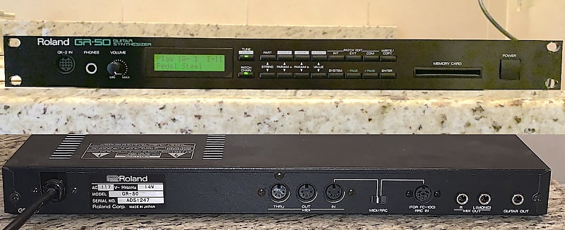 Roland GR-50 Guitar Synthesizer GR50 works W GK series | Reverb