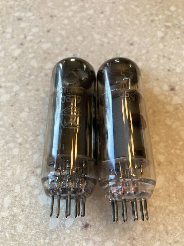 Reflector Vintage Russian EL84 tubes matched pair 6P14P M5 | Reverb