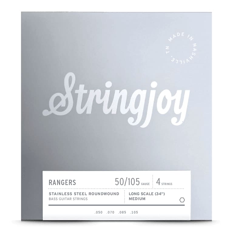 Stringjoy 50-105 Long Scale 4 String Medium Gauge Rangers - | Reverb