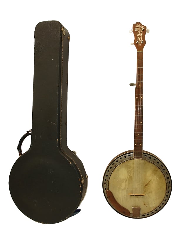 Vintage Old Kraftsman by Kay 5-String Banjo w/ Case | Reverb Australia