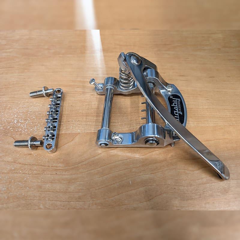 Bigsby B50 vibrato tailpiece 2024 - chrome | Reverb