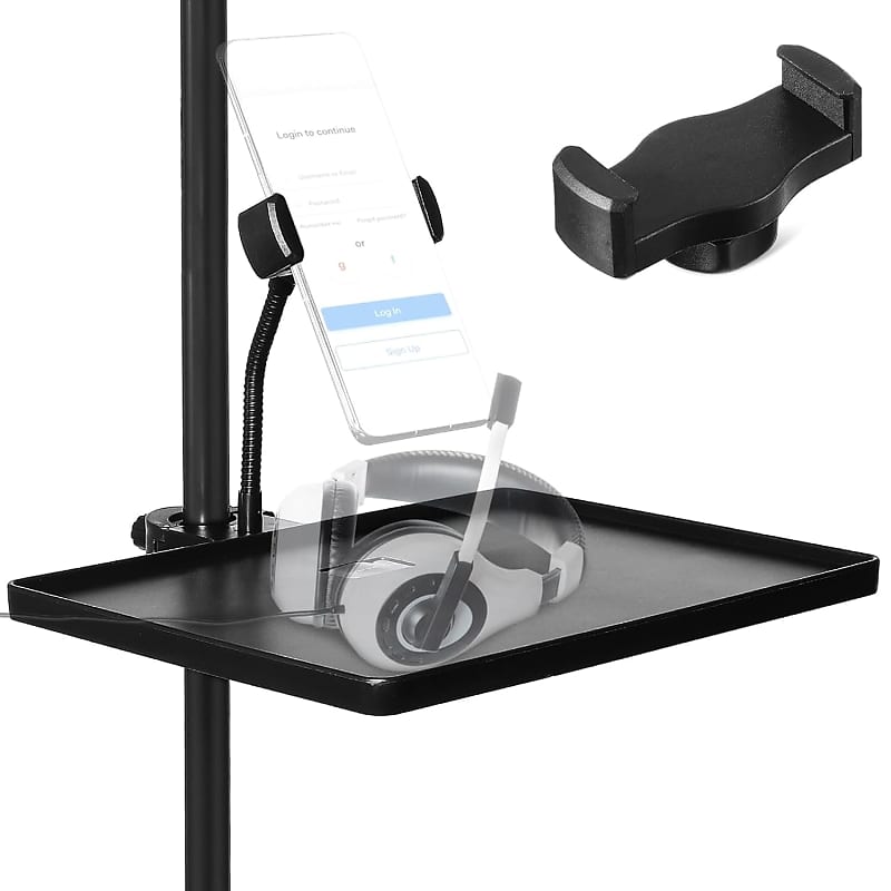 Cell Phone Stand Phone Holder Microphone Stand Shelf Clamp | Reverb UK