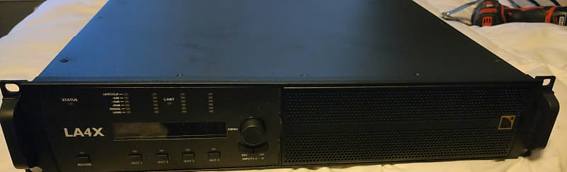 L acoustics LA4X amplifier 2019 - Black | Reverb