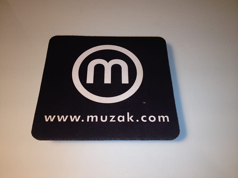 Genuine Collectible MUZAK Mouse Pad | Reverb