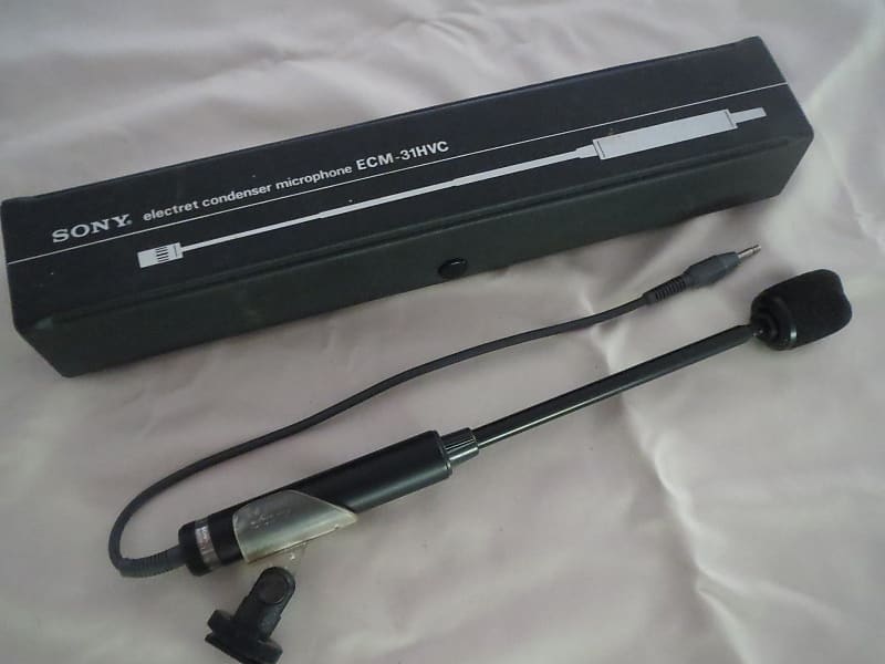 SONY ECM31 1970s GAME SHOW TELESCOPING CONDENSER MIC GENE | Reverb