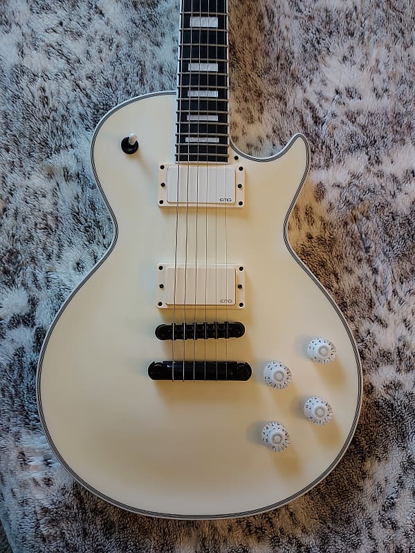 Edwards LP Custom EMG 81/60 W/ Hard Case | Reverb