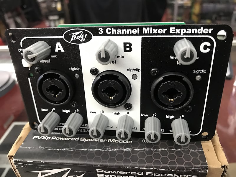 Peavey Three Channel Mixer Expansion Module | Reverb