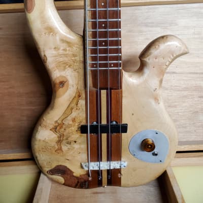 Wishbass Unique #824 Custom build Handcrafted Natural Woods | Reverb