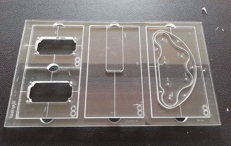 Full set routing templates/gabarit SG | Reverb Bulgaria
