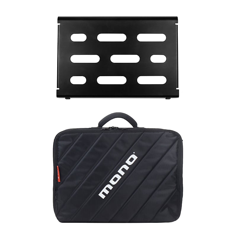 Mono Pedalboard Small, Black and Club Accessory Case 2.0 | Reverb